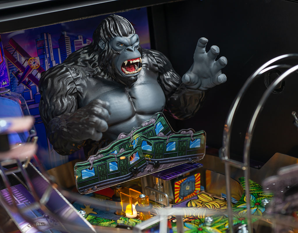 King Kong: Myth of Terror Island Pinball Machine - Pro Edition by STERN Pinball For Sale UK.